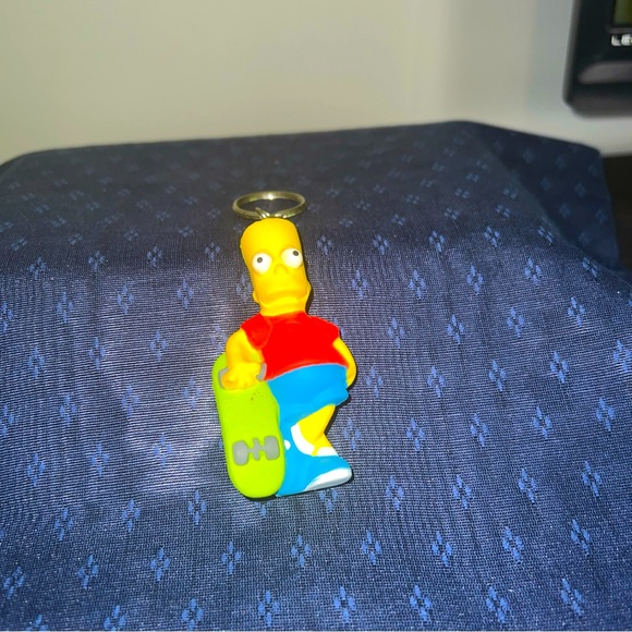 Accessories | Vintage Bart Simpson Foam Figure 200 Squishy Key Chain ...
